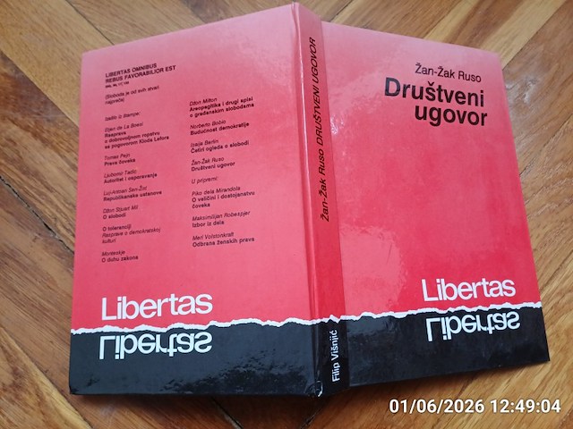 ŽAN ŽAK RUSO, DRUŠTVENI UGOVOR