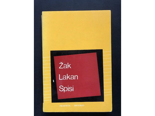 SPISI (izbor)  - Žak Lakan