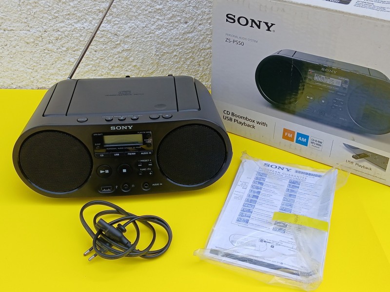 Sony ZS-PS50 - Boombox Radio- CD - USB