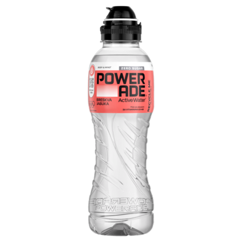 Powerade Zero Breskva i Jabuka 500ml, 12 komada