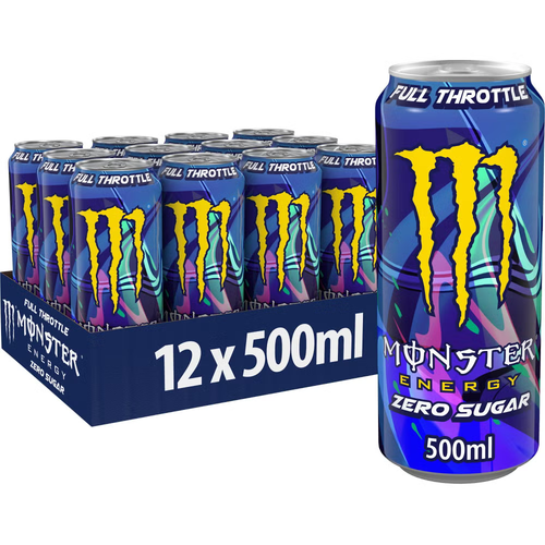 Monster Throttle 500ml, 12 komada