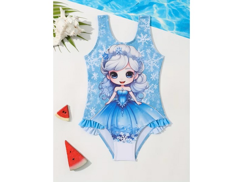 Jednodelni kupaci Frozen Elsa 7 god NOVO