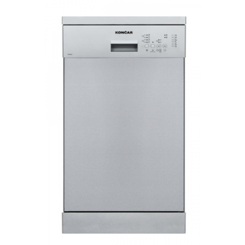 Končar PP 45.ILYN6 Mašina za sudove, 9 kompleta, Širina 45 cm, Inox