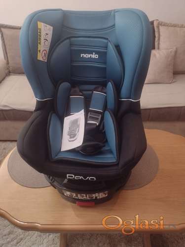 Auto sedište NANIA REVO 0-18 Kg isofix Novo