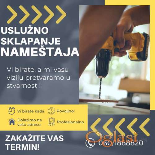 Uslužno sklapanje namestaja