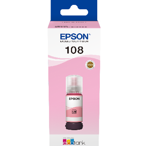 C13T09C64A 108 Light Magenta Ecotank ink bottle Ep