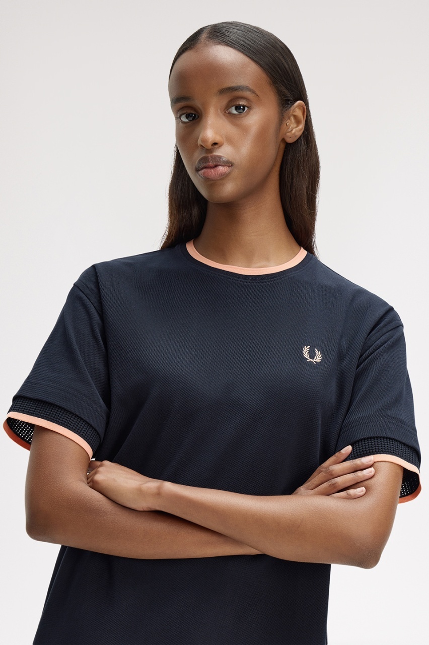FRED PERRY PIQUE Ž MAJICA NAVY