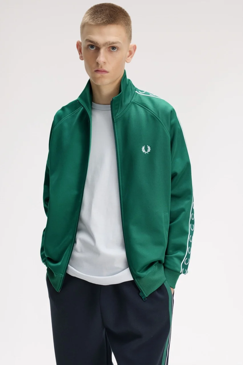 FRED PERRY TAPED JAKNA SGREEN