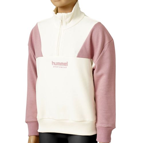 Hummel dukserica Hmlessex Zip Neck sweatshirt za devojčice
