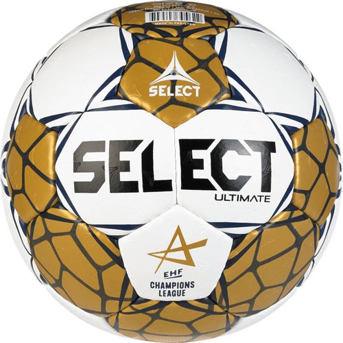 Select lopta rukometna Ultimate EHF Championship L. Wht/Gold 2 unisex