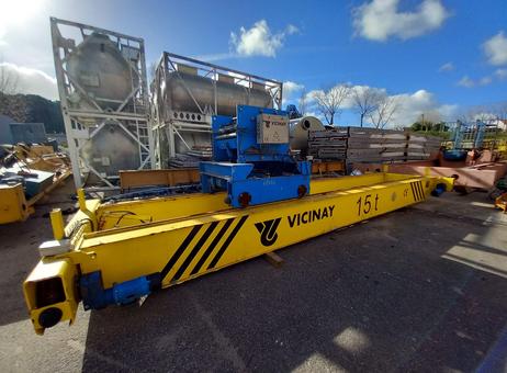 Греда дизалице 15 Т Надглавна дизалица Vicinay 15 Тн 8,60 m