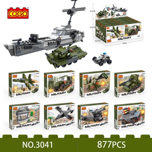 Cogo kockice - Vojna vozila 8 modela