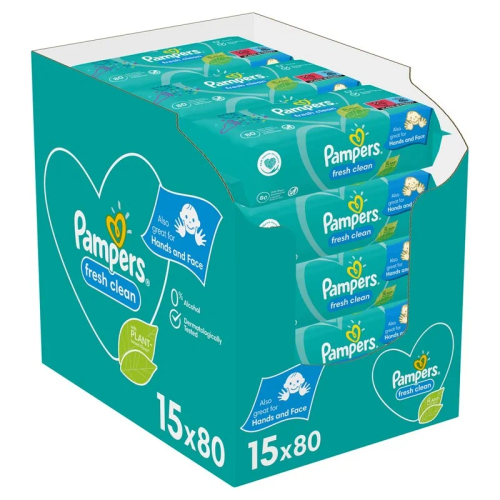 PAMPERS fresh clean
