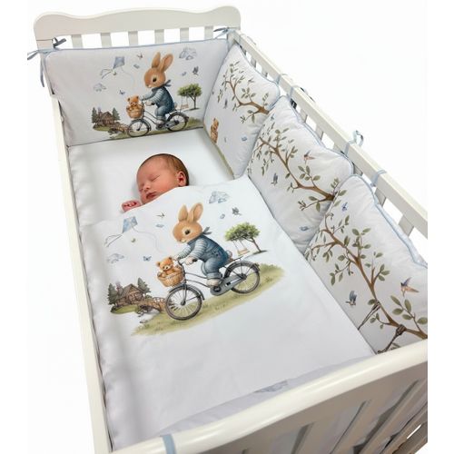 Tri Drugara Posteljina "Zeka" Plava