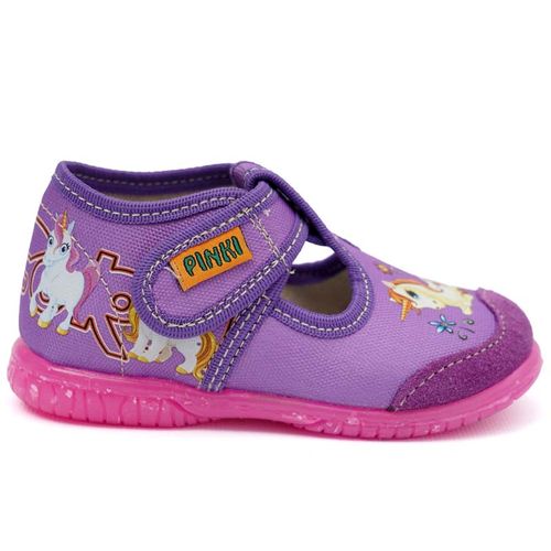 Pinki patofne poluotovrene Clasic Light ljubičasta devojčice uzrasta 0-4 godine