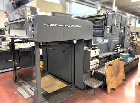 Ofset štamparska mašina 2 boje HEIDELBERG CD 102 Z