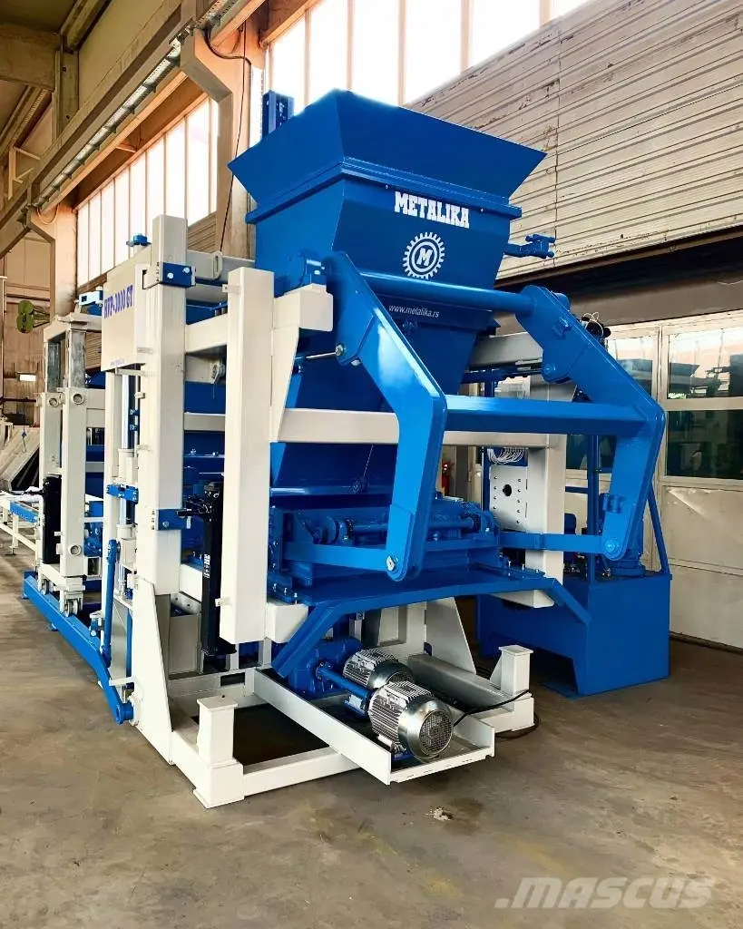 Metalika RVP-3000 Automatic Block Making Machine