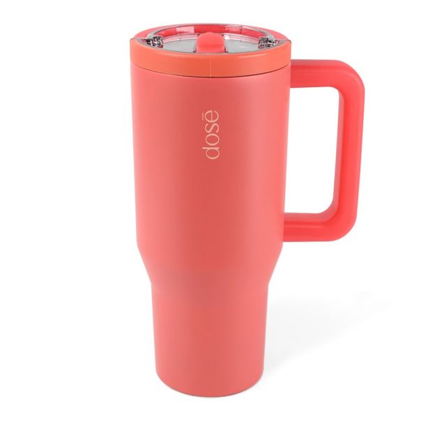 Termos Dose- Traveler regular 0,88l coral