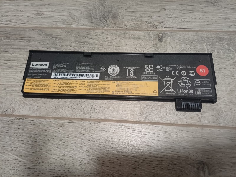 Baterija za Lenovo T470 , T480 , T570 , T580 , P51S