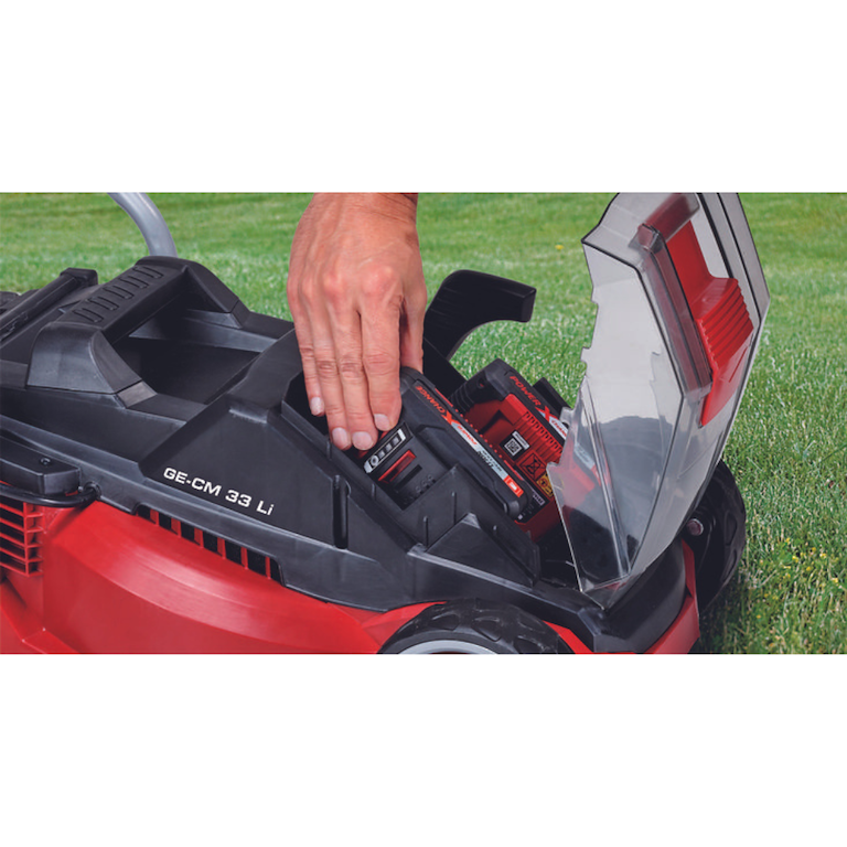 Einhell Akumulatorska kosilica SET GE-CM 33 Li Kit 2 x 18V 2.0Ah, 3413140