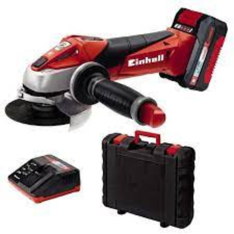 Einhell Akumulatorska ugaona brusilica TE-AG 18 Li Kit, 4431113