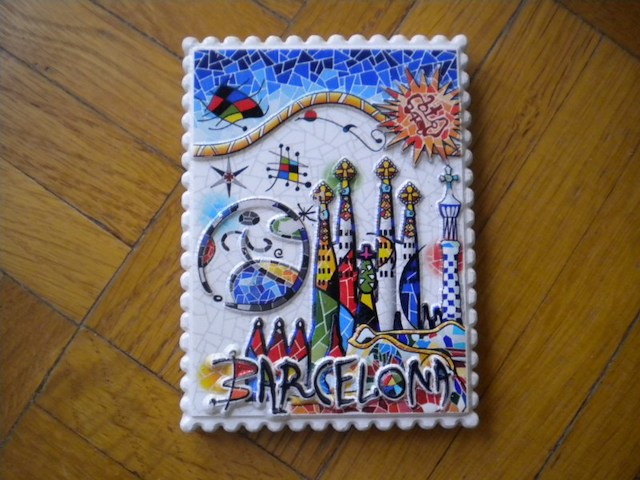 BARCELONA Barselona, magnet za frizider (27)