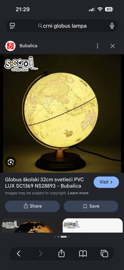 Globus Lampa