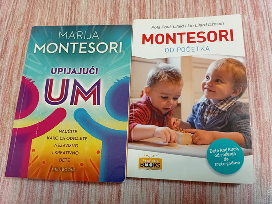2 knjige MONTESORI