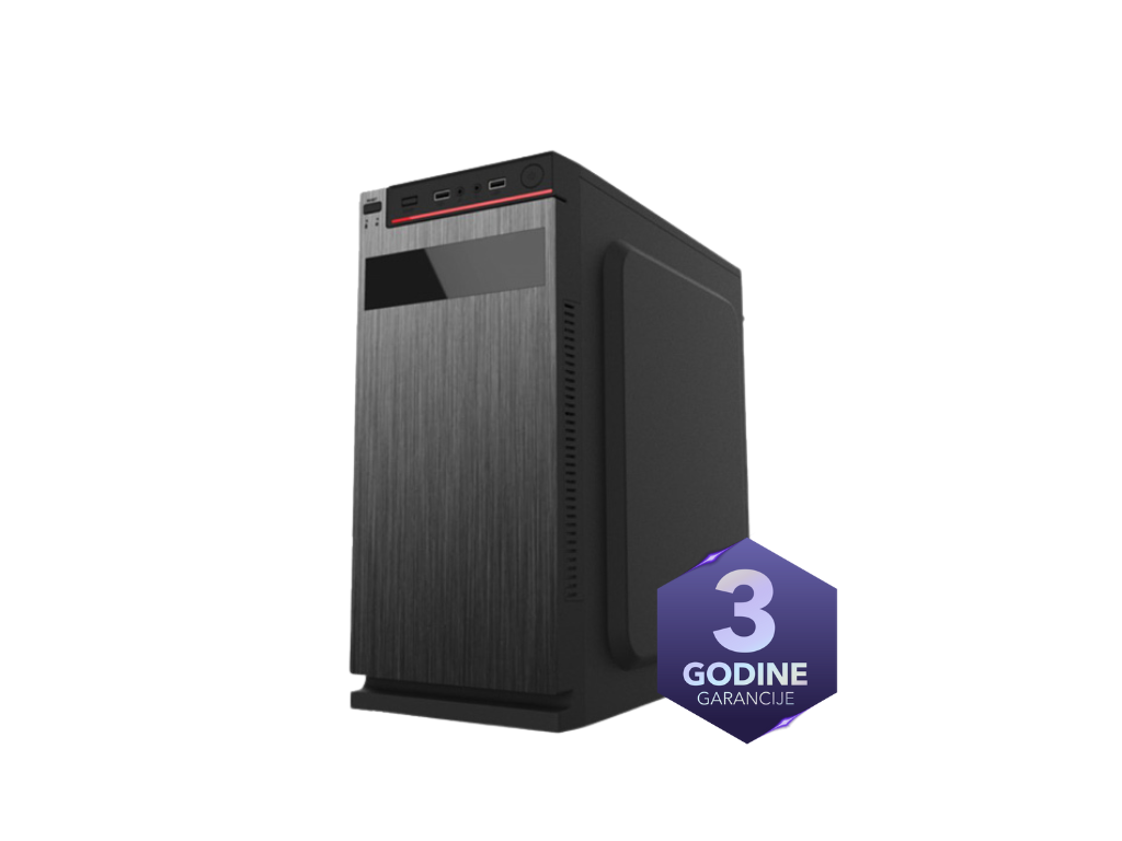 Racunar CTPC Essential i3-13100/H610/8GB/500GB/W11H/3Y/kuca/kancelarija/knjigovodstvo/studiranje