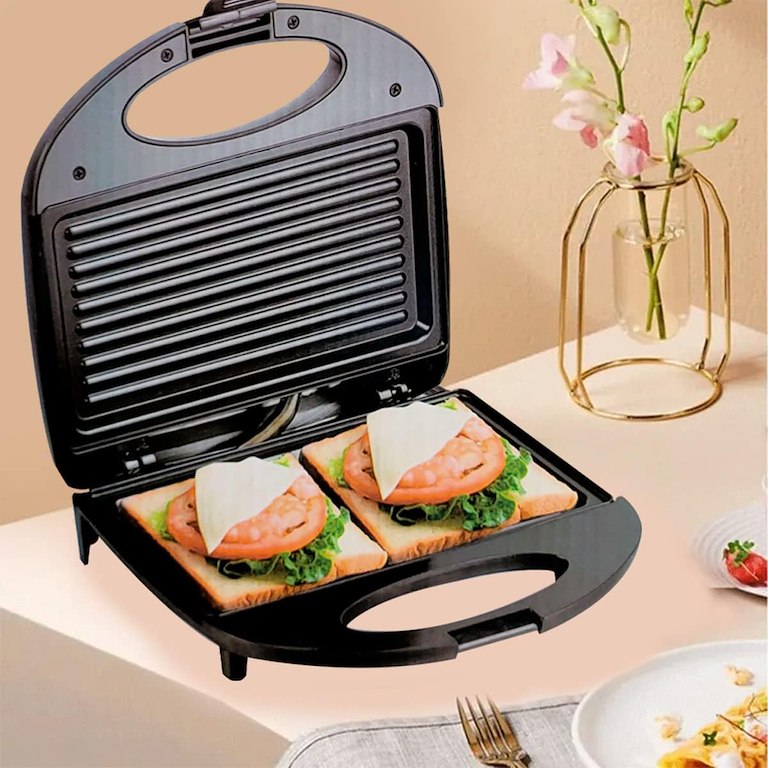 SOKANY SK-BBQ-132 Aparat za Tople Sendviče 800W – Grill i Panini Maker