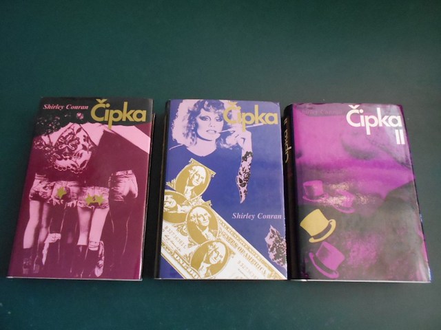 Shirley Conran - Čipka I,II u tri knjige