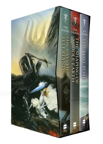The History of Middle-earth (Boxed Set 2) : The Lays of Beleriand, the Shaping of Middle-Earth & The Lost Road