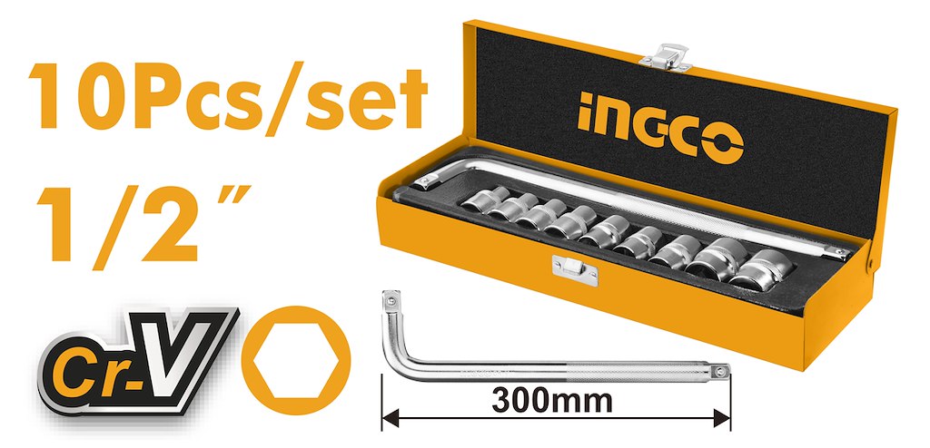 INGCO Nasadni ključevi 10/1 1/2" HKTS12101ID: EK000716440