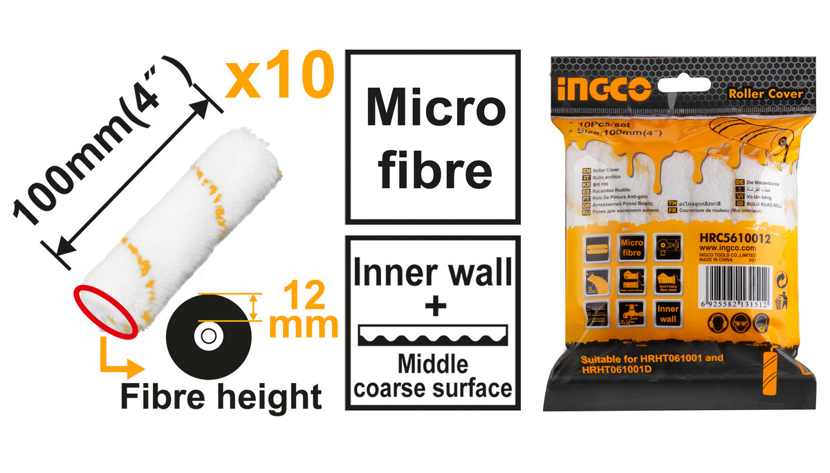INGCO Valjak 12mm HRC5610012ID: EK000718226