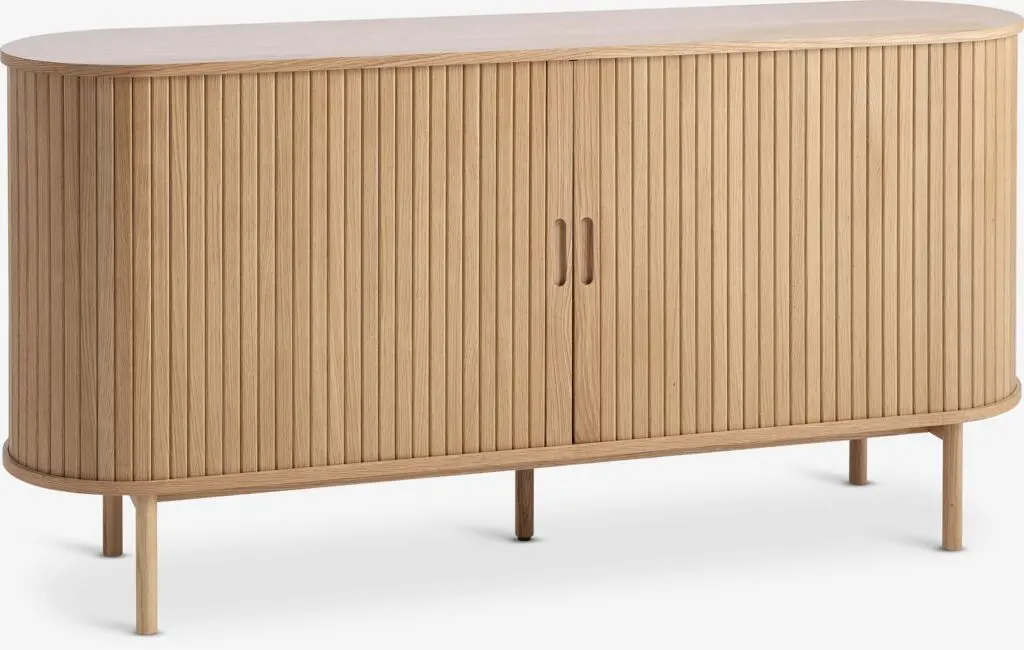 Linnea Komoda sa 2 rolo vrata, 160cm, Hrast