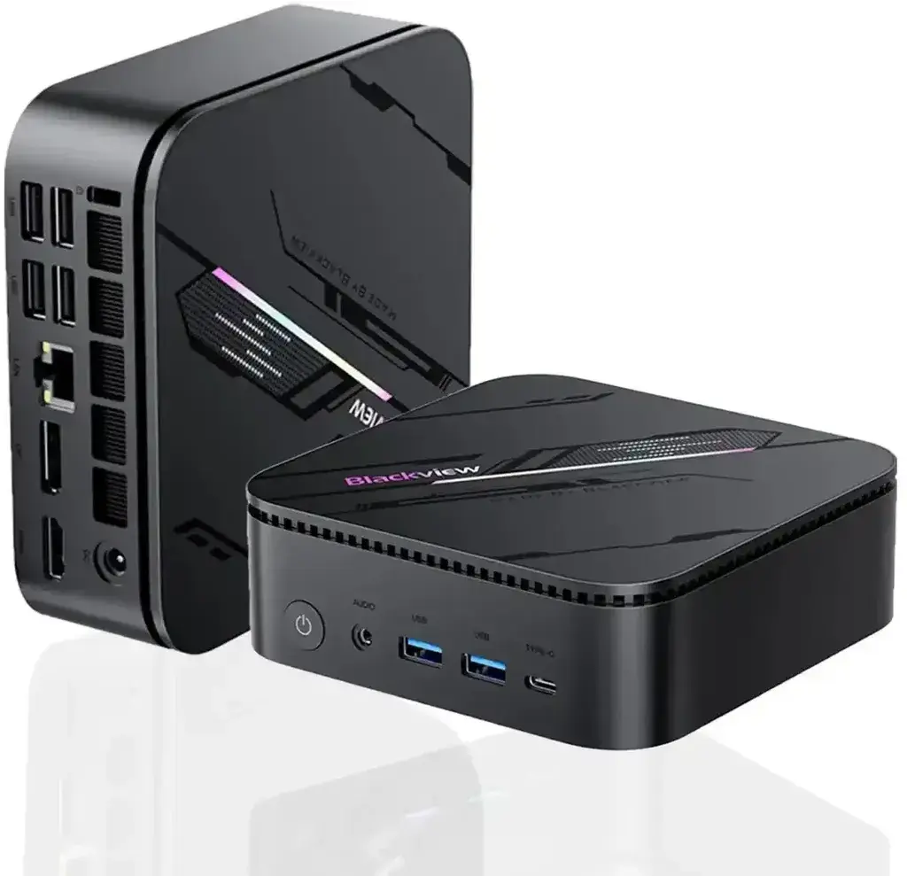 Blackview Mini računar MP100, i3-1215U, 16GB/NVMe, 512GB/Dual, WiFi/LAN/BT/Win11 Pro