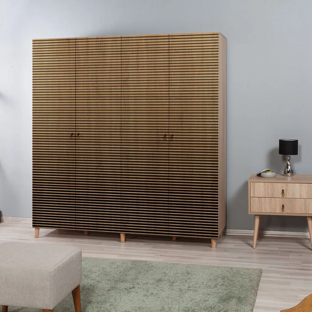 Hanah home Ormar Imaj 180x192x52cm Hrast