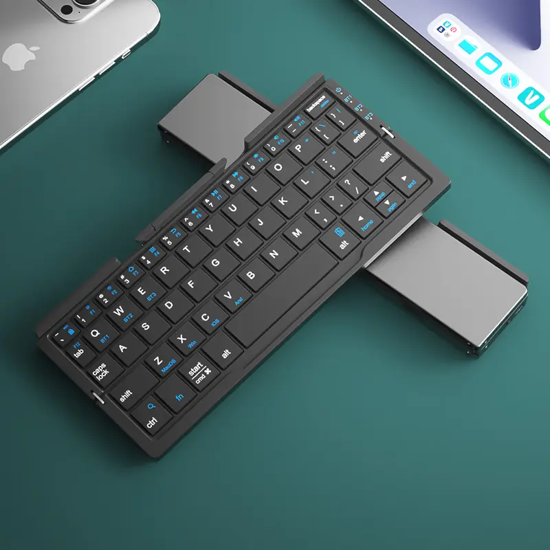 BOW Sklopiva bežična Bluetooth tastatura HB199, Crna