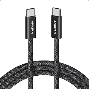 Anker kabl Zolo USB-C, 1m, 240V, crni