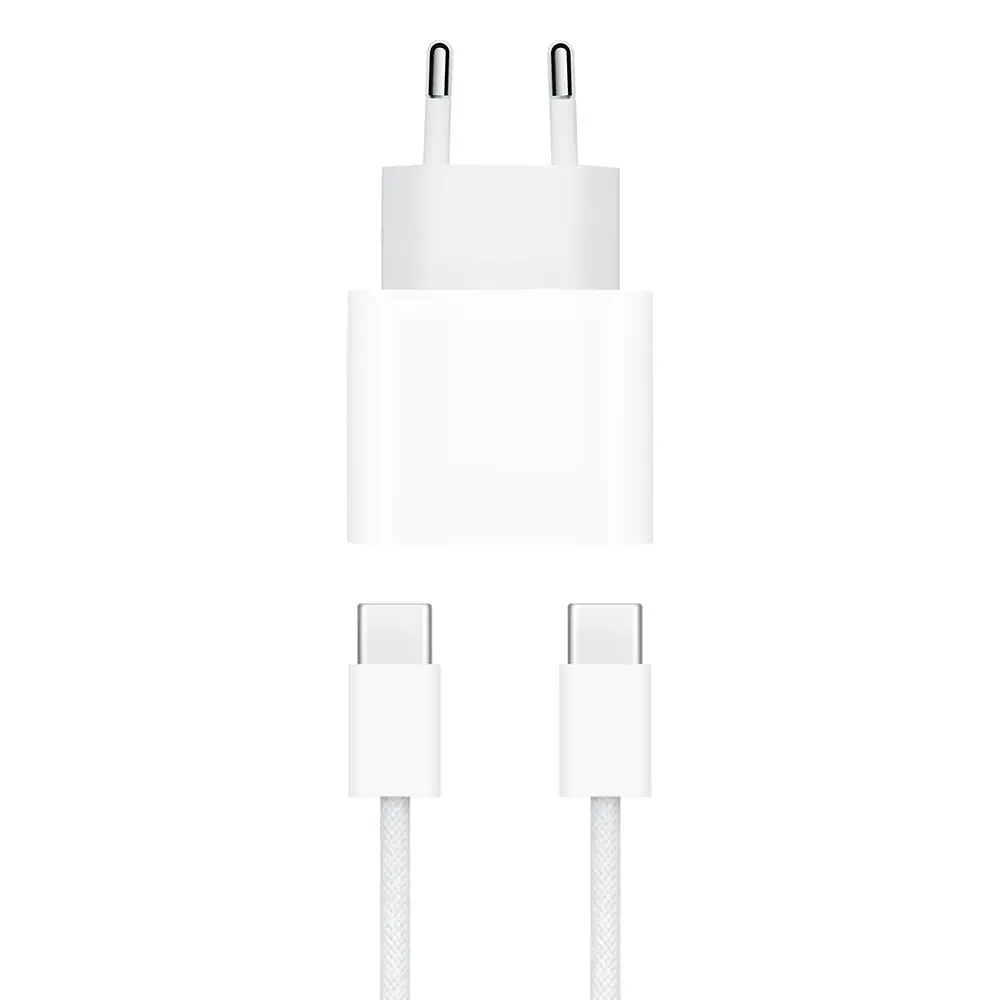 Kućni punjač za Iphone 15/16 PD Fast charger 35W Type C na Type C beli HQ