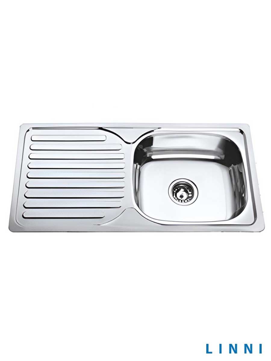 Ugradna sudopera Linni 7843 A/D Inox ø90 78×43,5cm