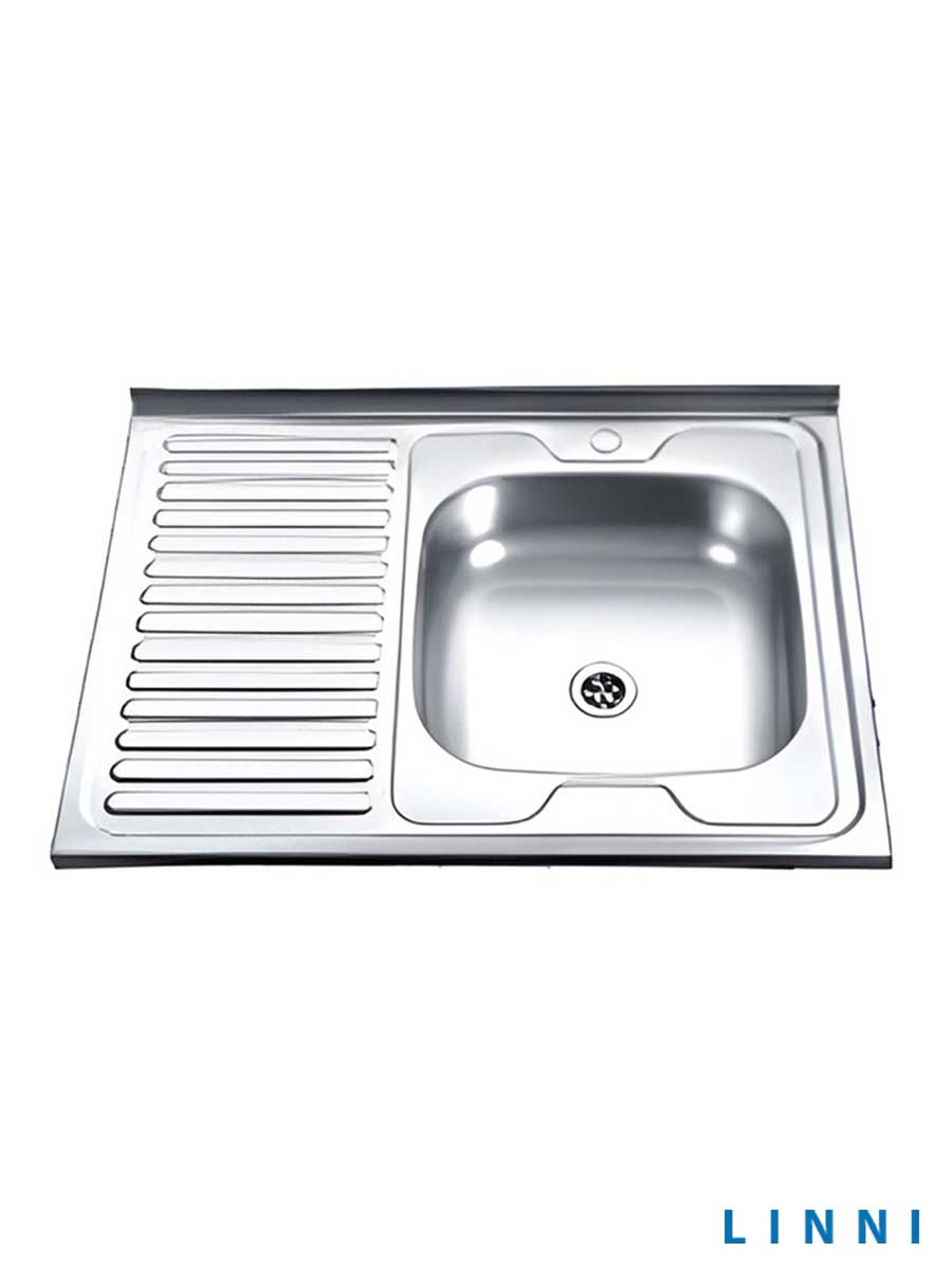 Ugradna sudopera Linni 8060 A/D Inox ø90 80x60cm