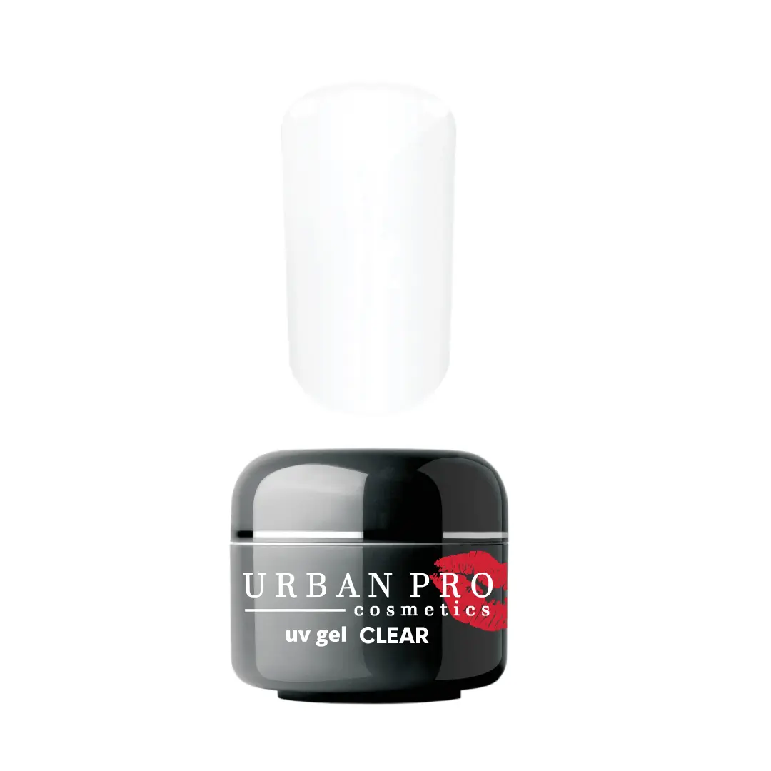 URBAN PRO Clear Gradivni gel za nadogradnju i ojačavanje noktiju, 15 g