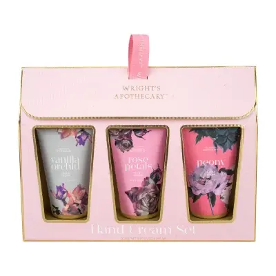 Krema za ruke set 3 - Petal Perfect, Wright's Apotecary, 3x50 ml