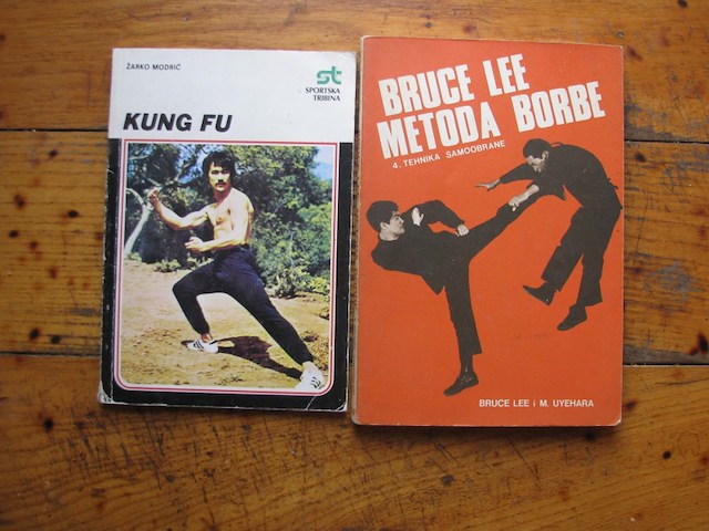 BURCE LEE METODA BORBE, ZARKO MODRIĆ KUNG FU ILUSTROVAN