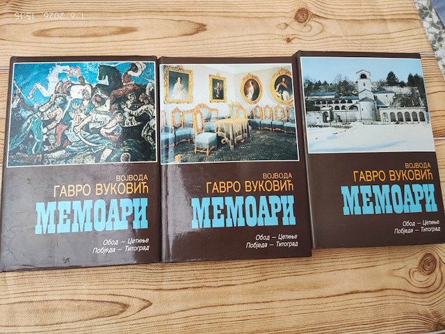 Memoari 1-3-Vojvoda Gavro Vukovic