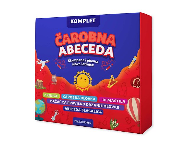 Čarobna abeceda - komplet