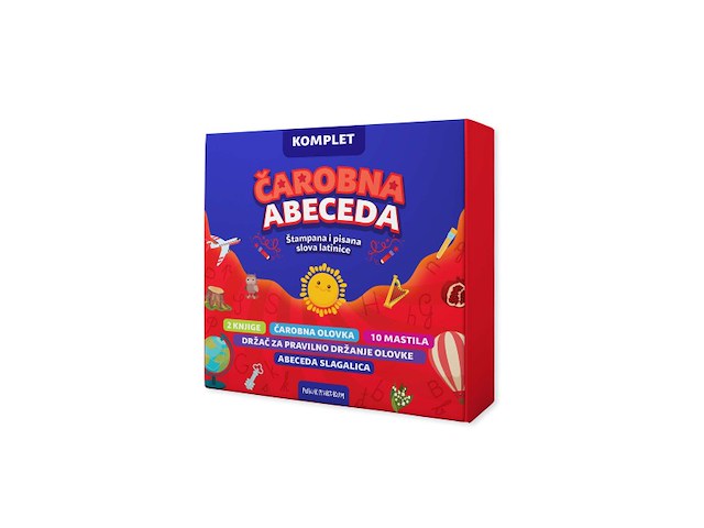 Čarobna abeceda - komplet