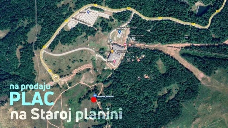 Dva placa 2.5 i 6 ari Knjaževac-Ćuštica