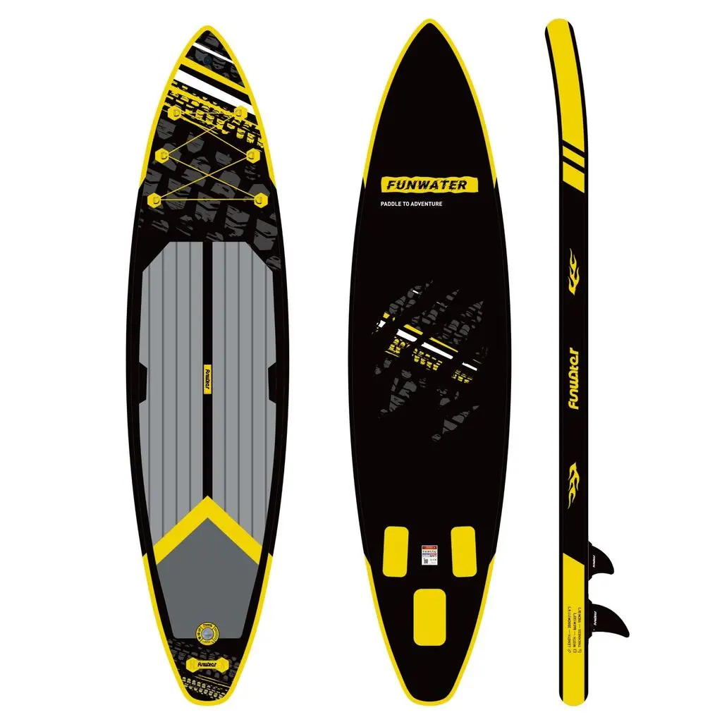 Funwater Sup set black sea, 350x84x15cm, Crni